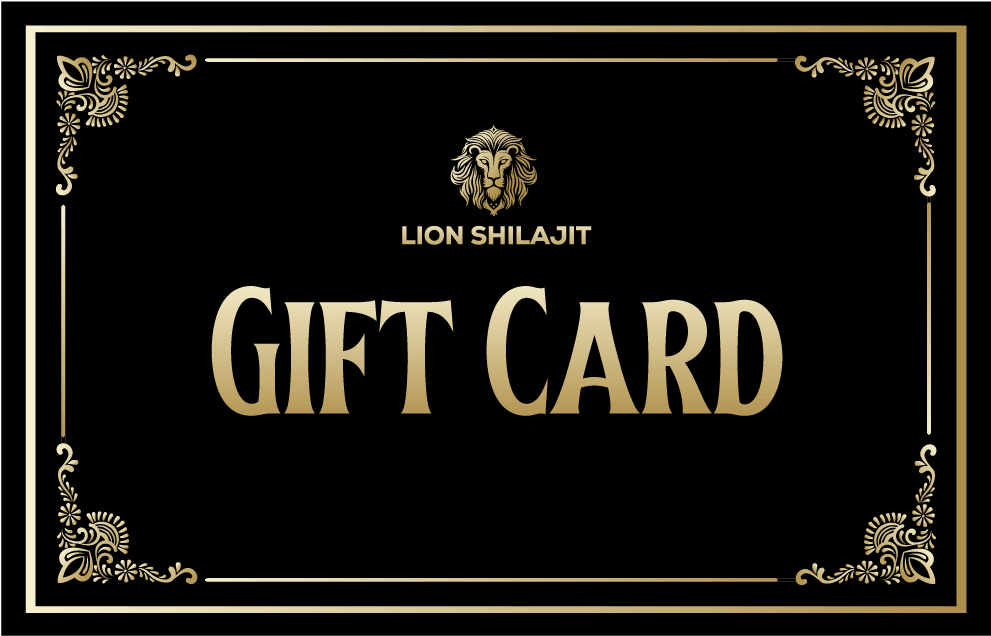 Buy Gift Card | Lion Shilajit Natural Wellness